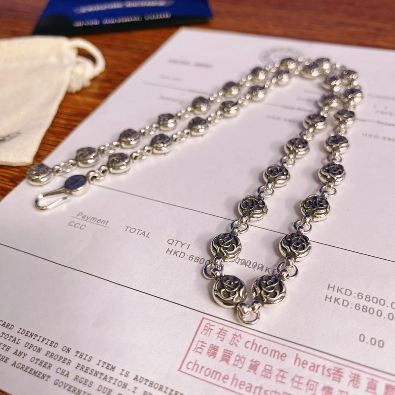 Indistinguishable Chrome Hearts Necklaces