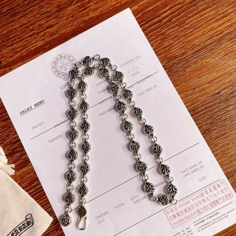 Indistinguishable Chrome Hearts Necklaces