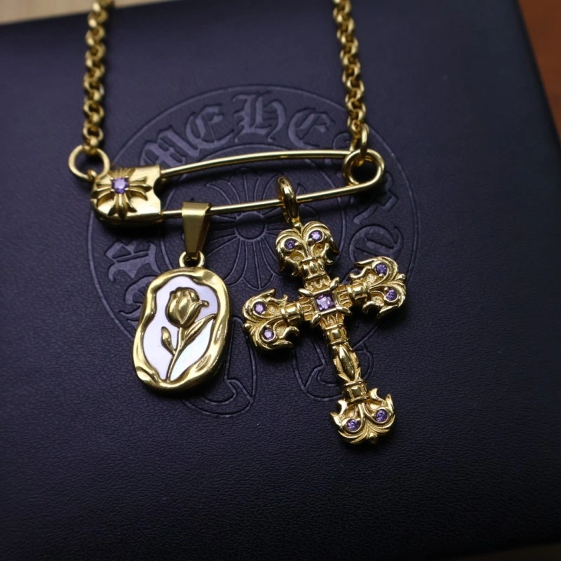 Budget-friendly Chrome Hearts Necklaces