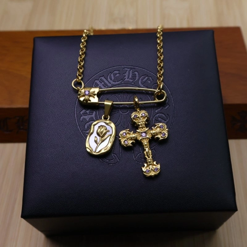 Budget-friendly Chrome Hearts Necklaces