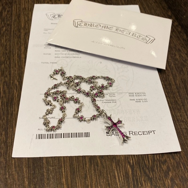Legit Chrome Hearts Necklaces