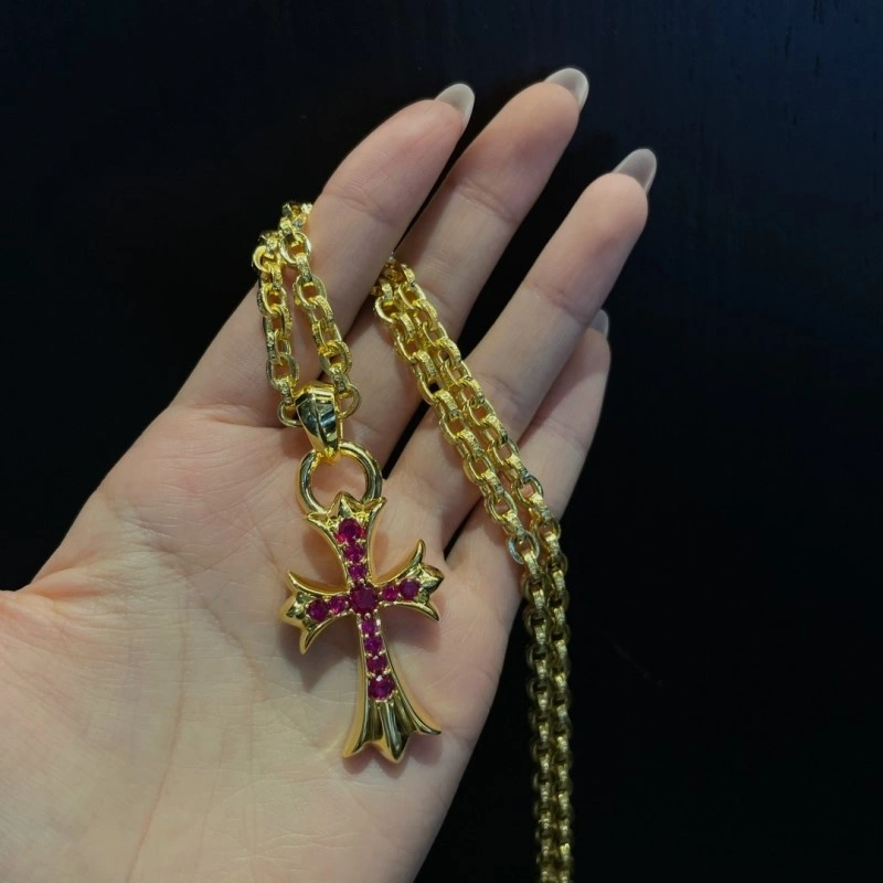 Indistinguishable Chrome Hearts Necklaces