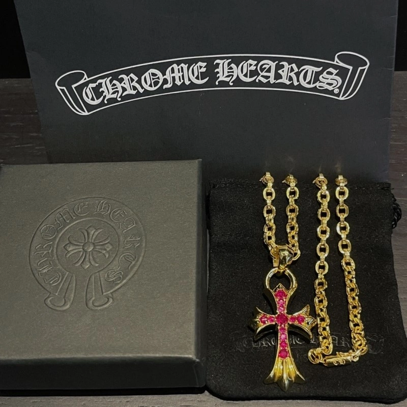 Indistinguishable Chrome Hearts Necklaces