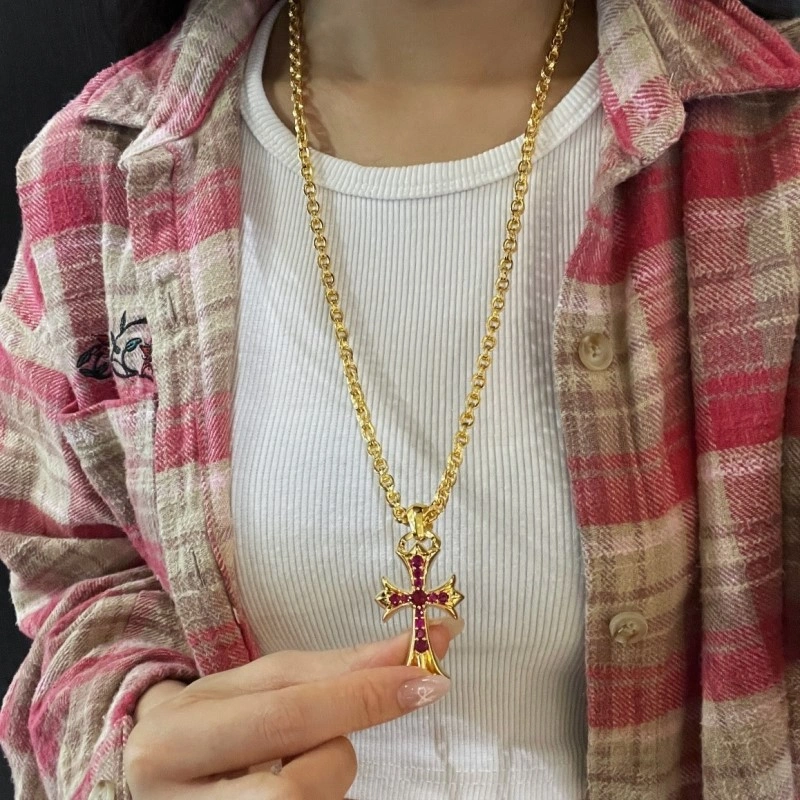 Indistinguishable Chrome Hearts Necklaces