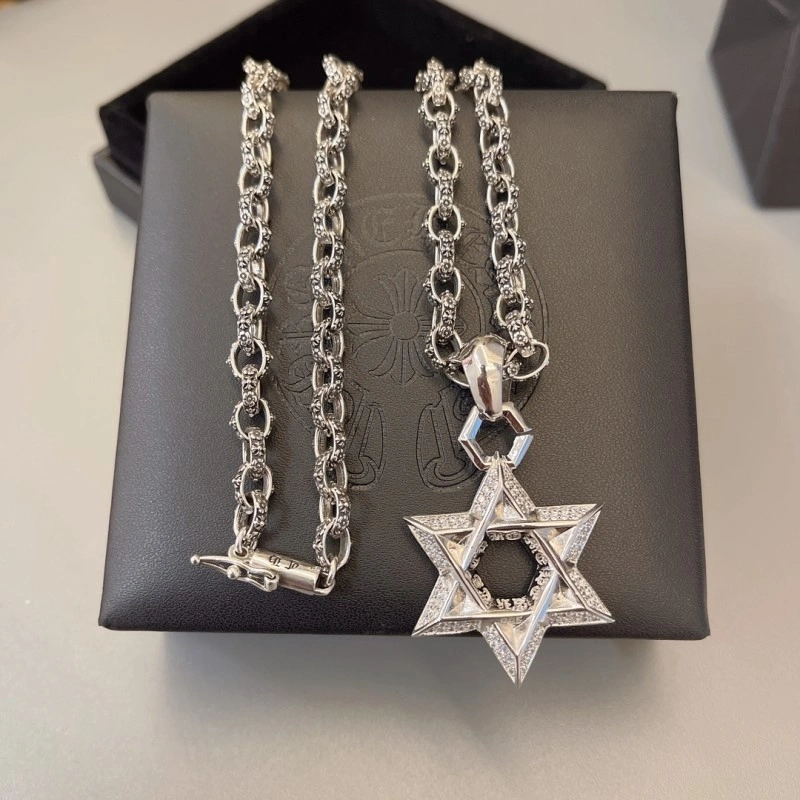 Indistinguishable Chrome Hearts Necklaces