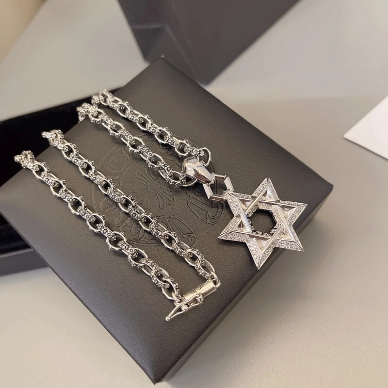 Indistinguishable Chrome Hearts Necklaces