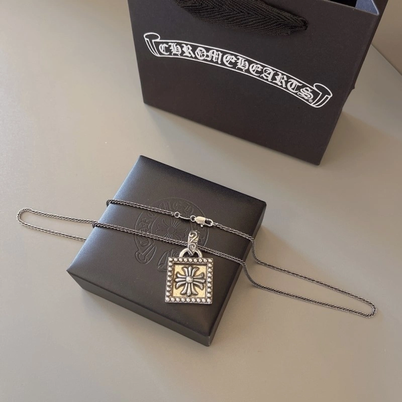 Indistinguishable Chrome Hearts Necklaces