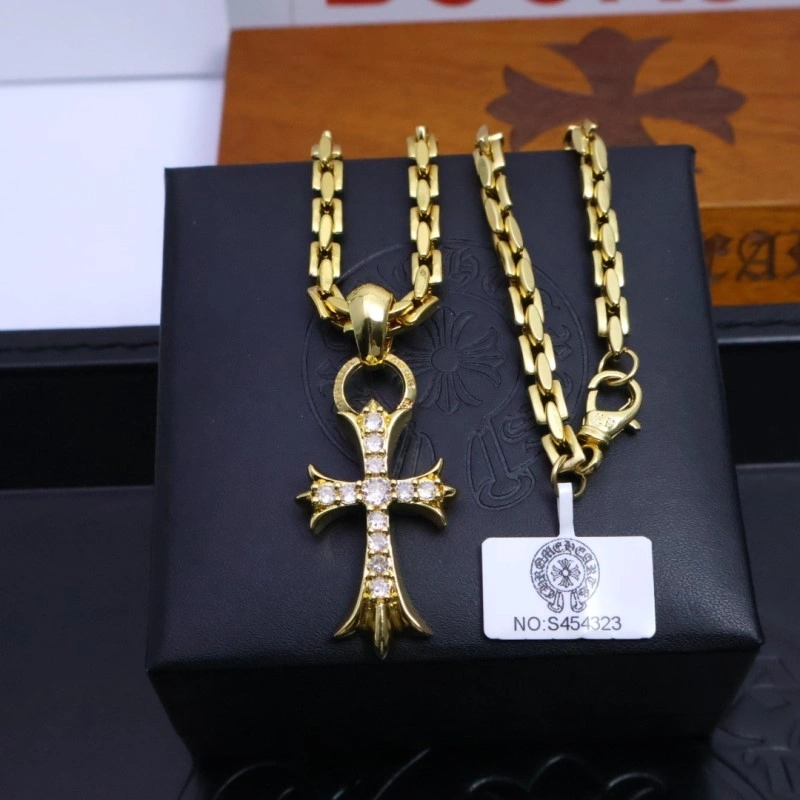 Indistinguishable Chrome Hearts Necklaces