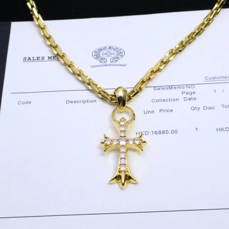 Indistinguishable Chrome Hearts Necklaces