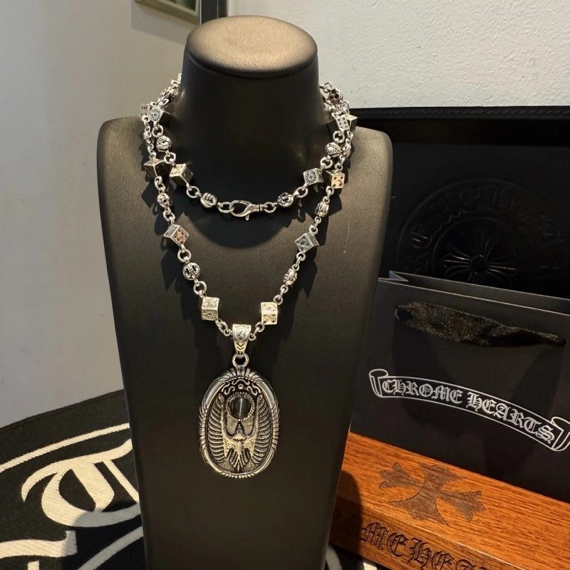 Budget-friendly Chrome Hearts Necklaces