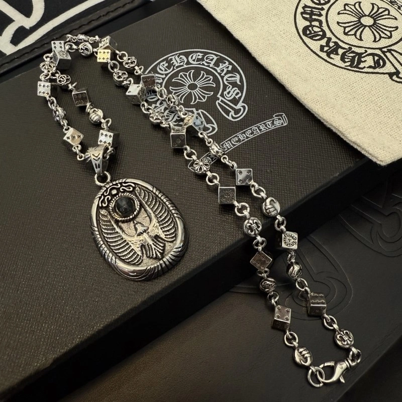 Budget-friendly Chrome Hearts Necklaces