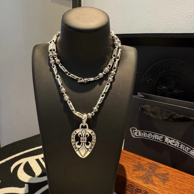 Indistinguishable Chrome Hearts Necklaces
