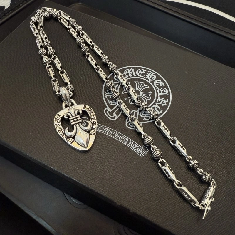 Indistinguishable Chrome Hearts Necklaces