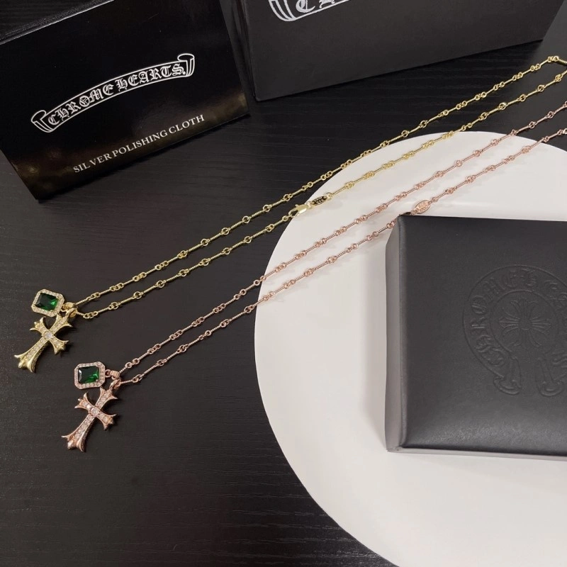 Indistinguishable Chrome Hearts Necklaces