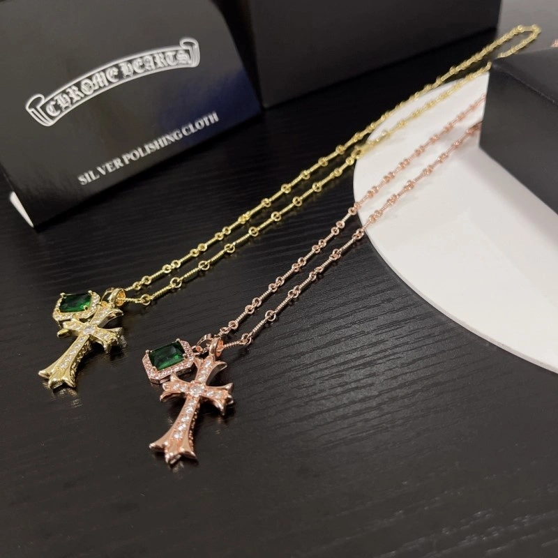 Indistinguishable Chrome Hearts Necklaces