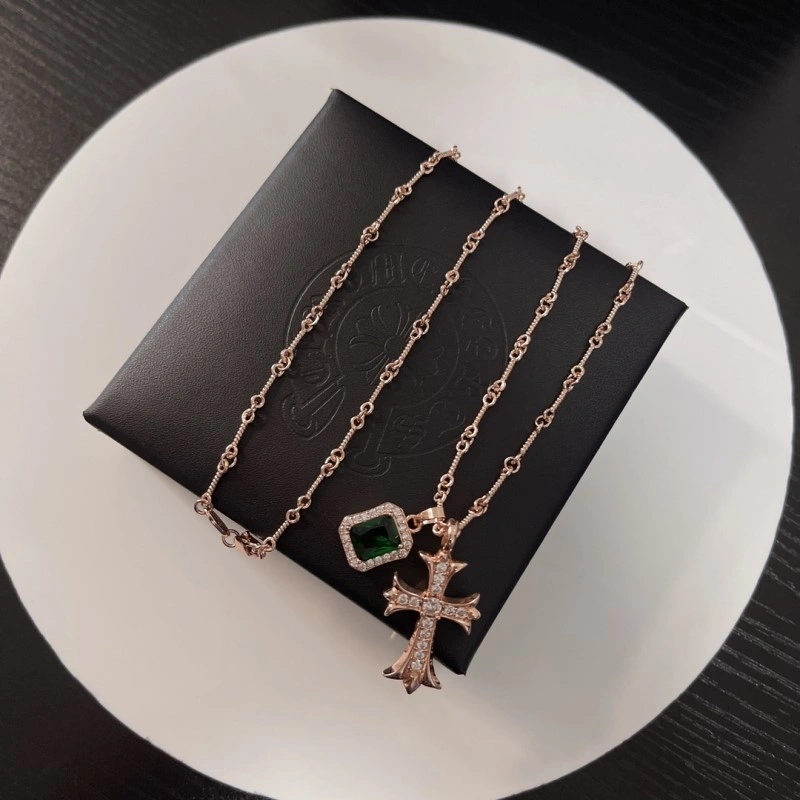 Indistinguishable Chrome Hearts Necklaces