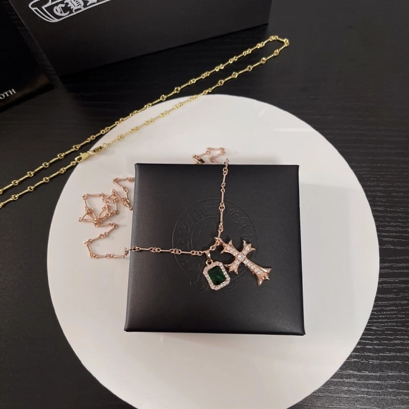Indistinguishable Chrome Hearts Necklaces