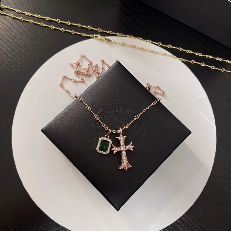Indistinguishable Chrome Hearts Necklaces