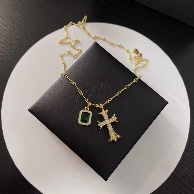 Indistinguishable Chrome Hearts Necklaces