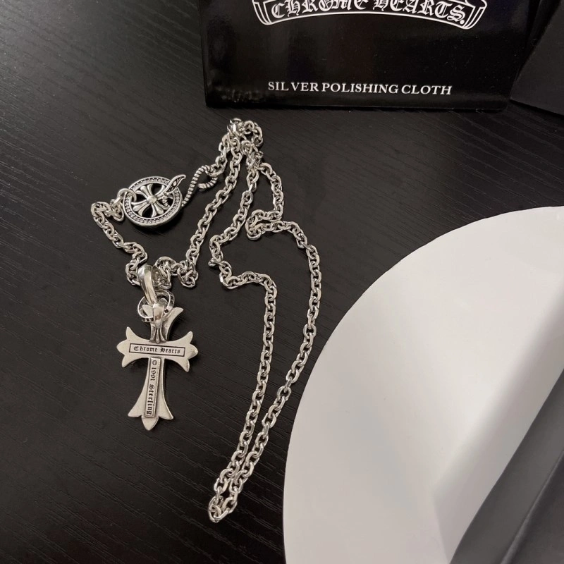 Budget-friendly Chrome Hearts Necklaces