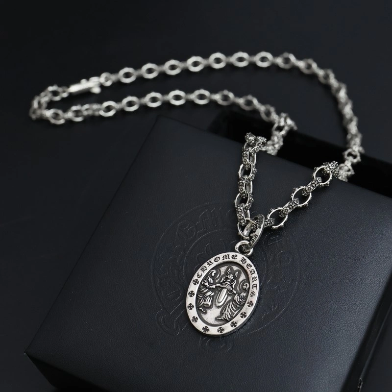 Indistinguishable Chrome Hearts Necklaces