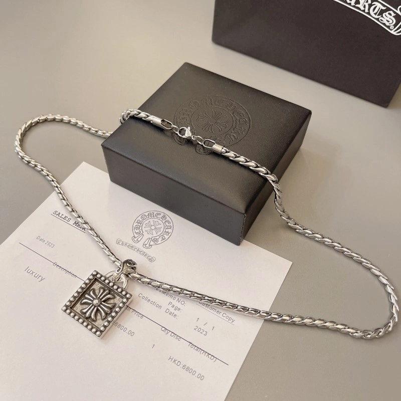 Budget-friendly Chrome Hearts Necklaces