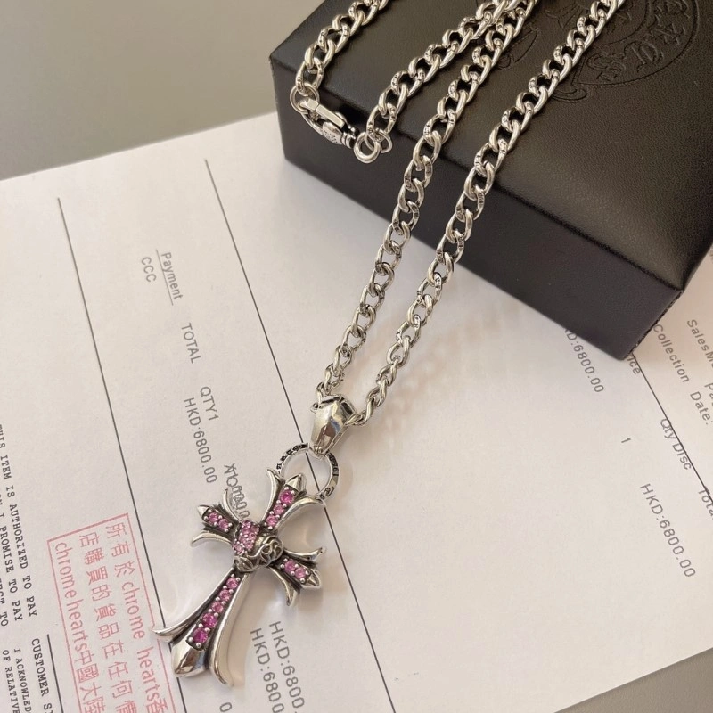 Indistinguishable Chrome Hearts Necklaces