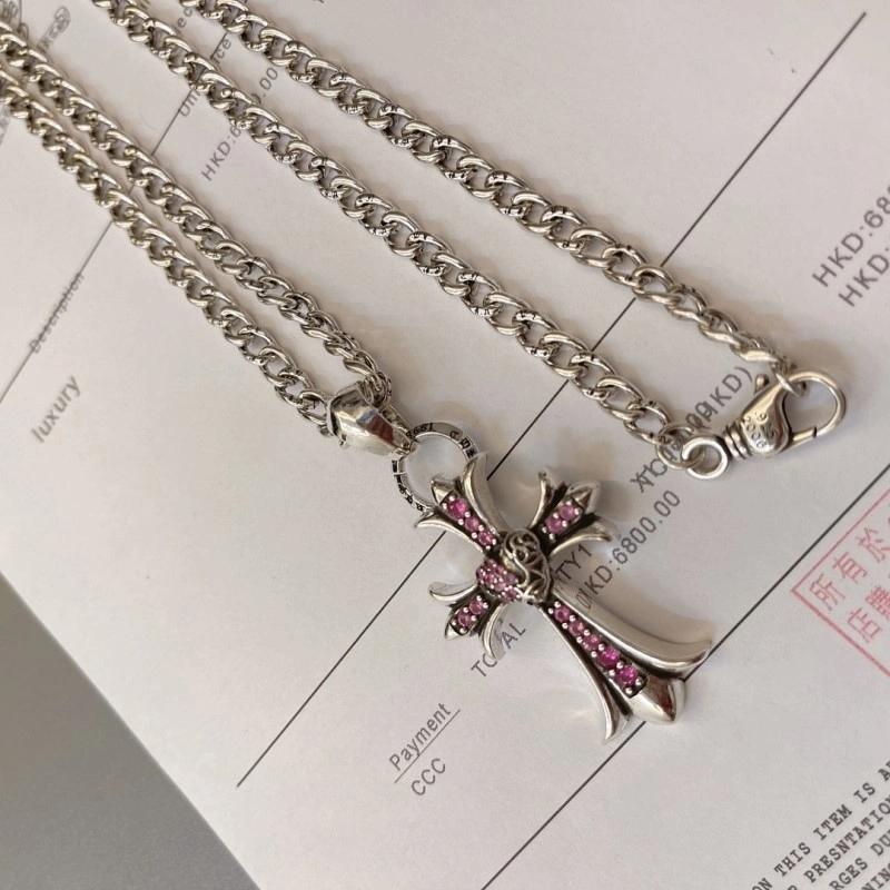 Indistinguishable Chrome Hearts Necklaces