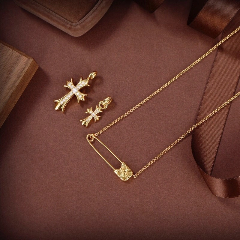 Real Chrome Hearts Necklaces