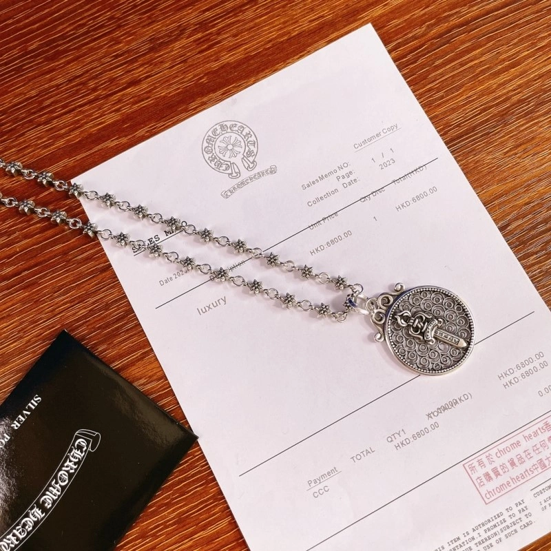 Real Chrome Hearts Necklaces
