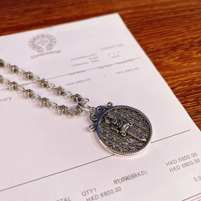Real Chrome Hearts Necklaces