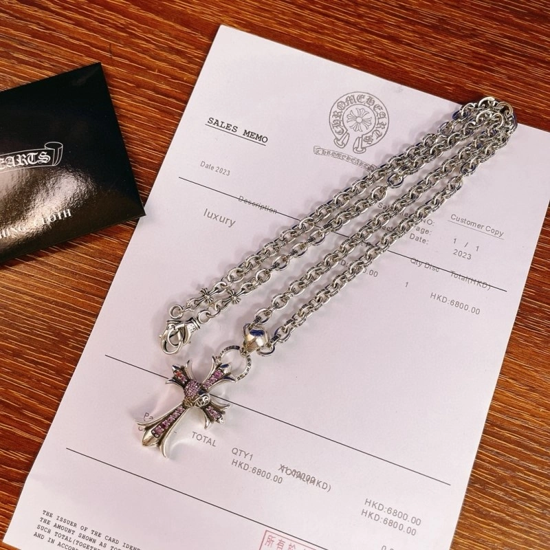 Budget-friendly Chrome Hearts Necklaces