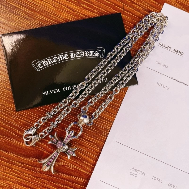 Budget-friendly Chrome Hearts Necklaces