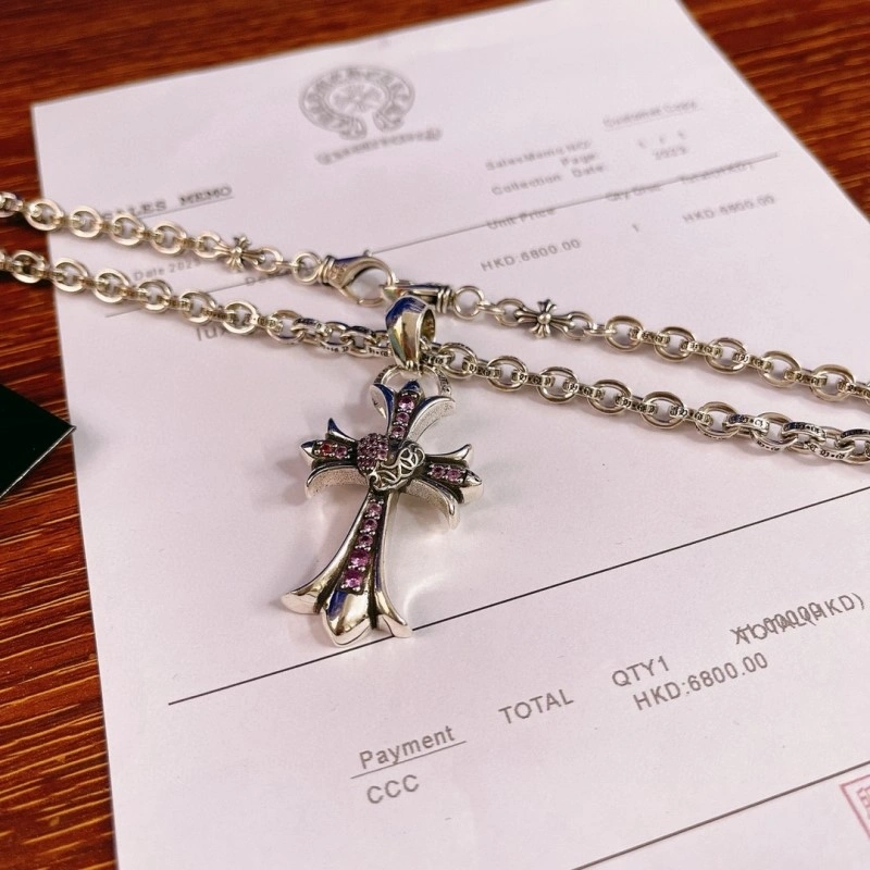 Budget-friendly Chrome Hearts Necklaces