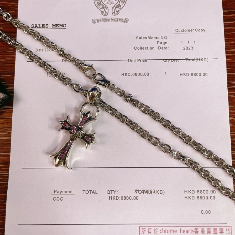 Budget-friendly Chrome Hearts Necklaces