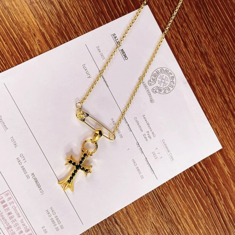 Indistinguishable Chrome Hearts Necklaces