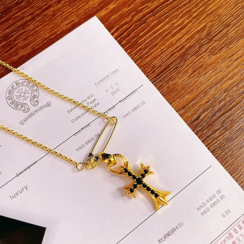 Indistinguishable Chrome Hearts Necklaces
