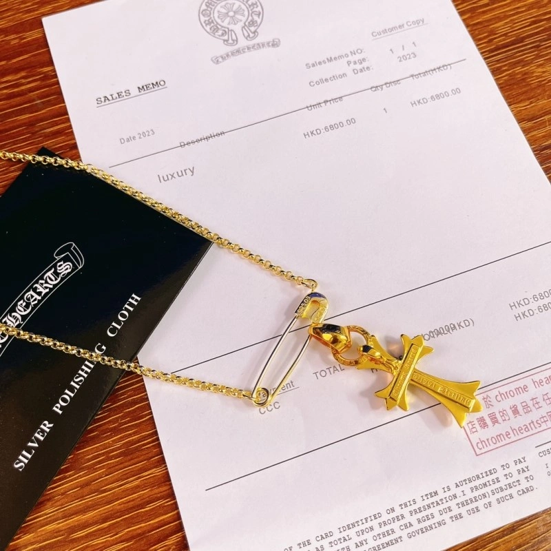 Indistinguishable Chrome Hearts Necklaces
