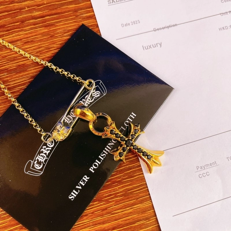 Indistinguishable Chrome Hearts Necklaces