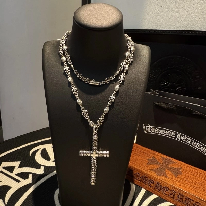 Indistinguishable Chrome Hearts Necklaces
