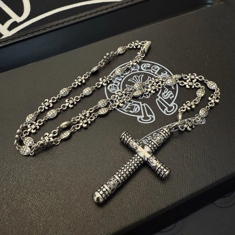 Indistinguishable Chrome Hearts Necklaces