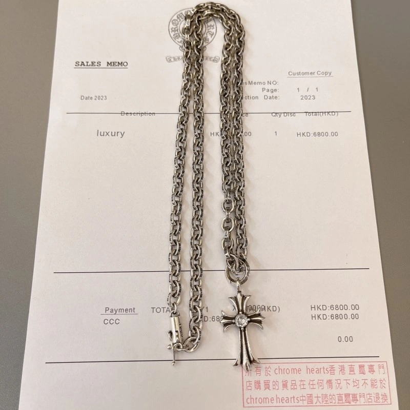 Real Chrome Hearts Necklaces