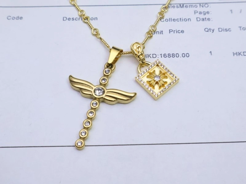 Real Chrome Hearts Necklaces