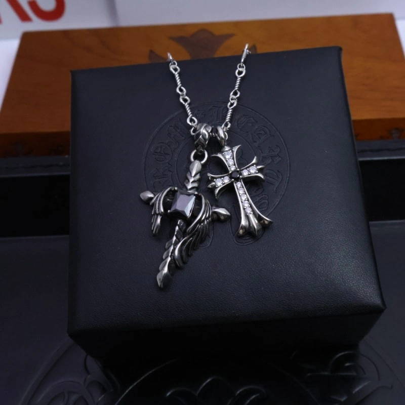Budget-friendly Chrome Hearts Necklaces