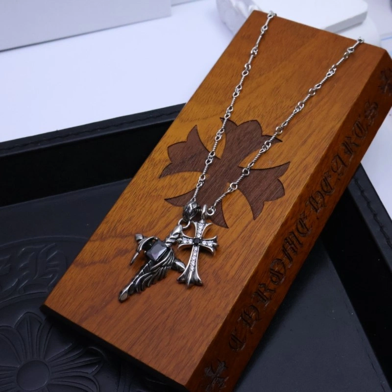 Budget-friendly Chrome Hearts Necklaces