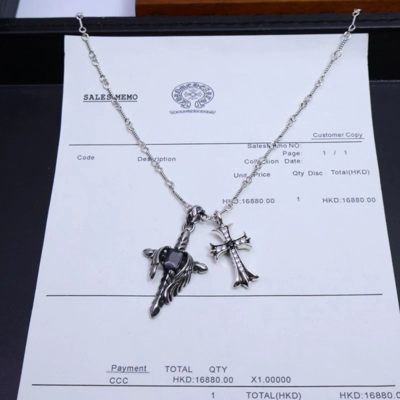 Budget-friendly Chrome Hearts Necklaces