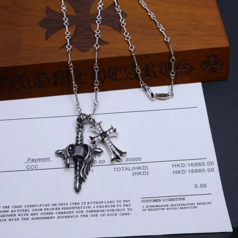 Budget-friendly Chrome Hearts Necklaces