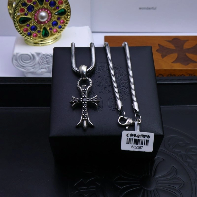 Indistinguishable Chrome Hearts Necklaces