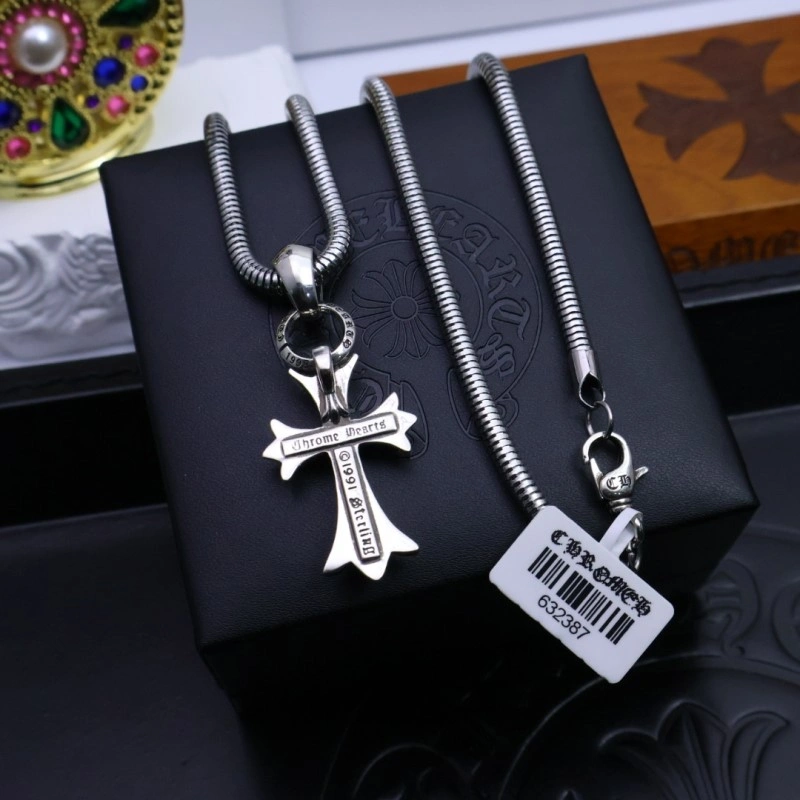 Indistinguishable Chrome Hearts Necklaces