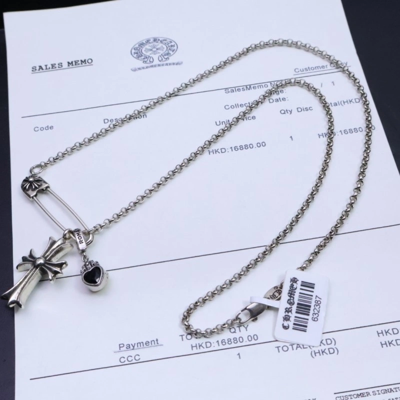 Budget-friendly Chrome Hearts Necklaces